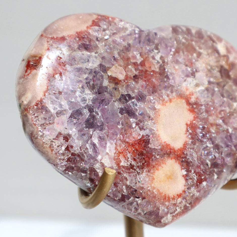Pink Amethyst Geodes ~ Elegant Minerals Crystals ~ Brazil – Deepest Earth